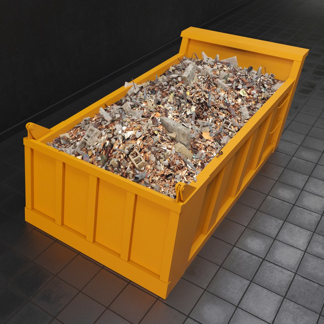 3d Model Garbage Dump