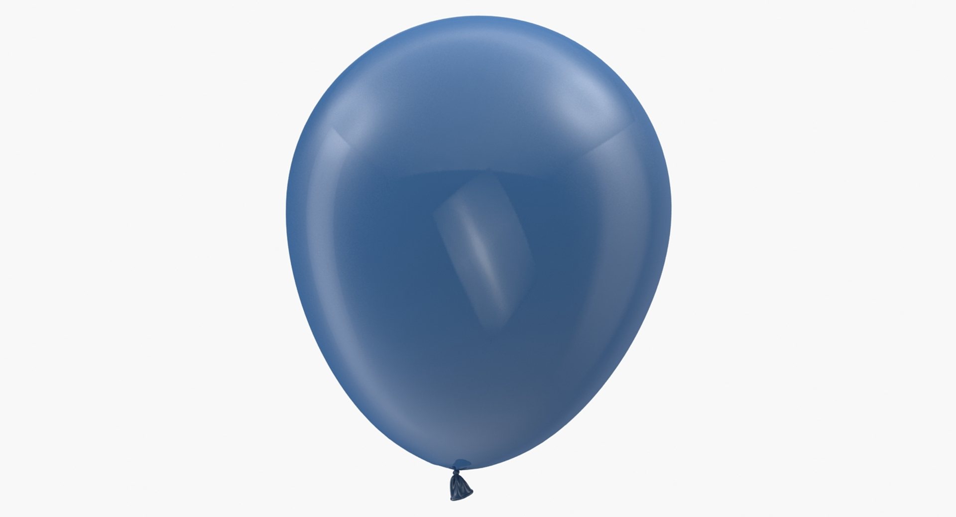 3D blue balloon model - TurboSquid 1253316