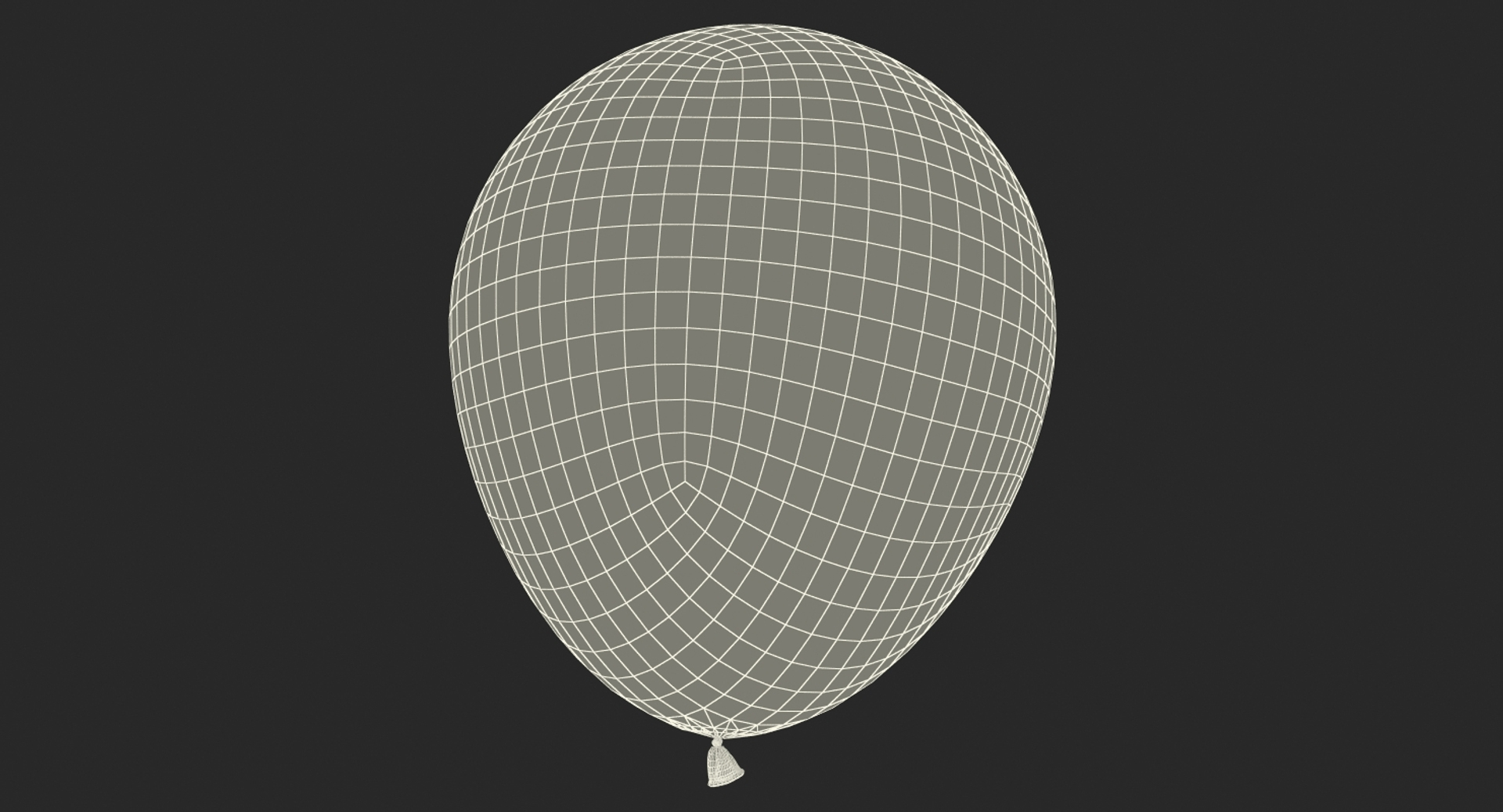 3D blue balloon model - TurboSquid 1253316