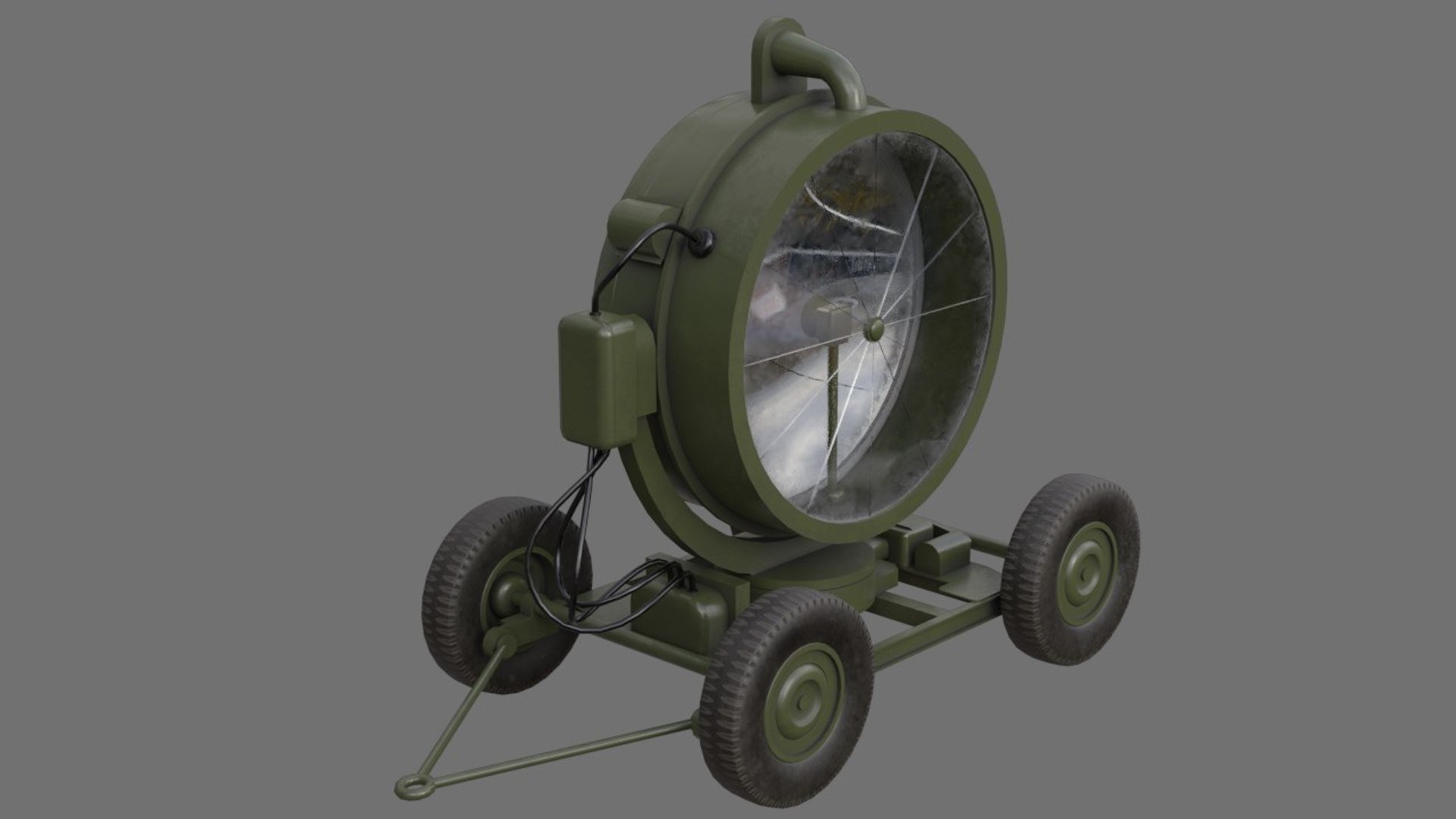 3D Searchlight 1a - TurboSquid 1244236