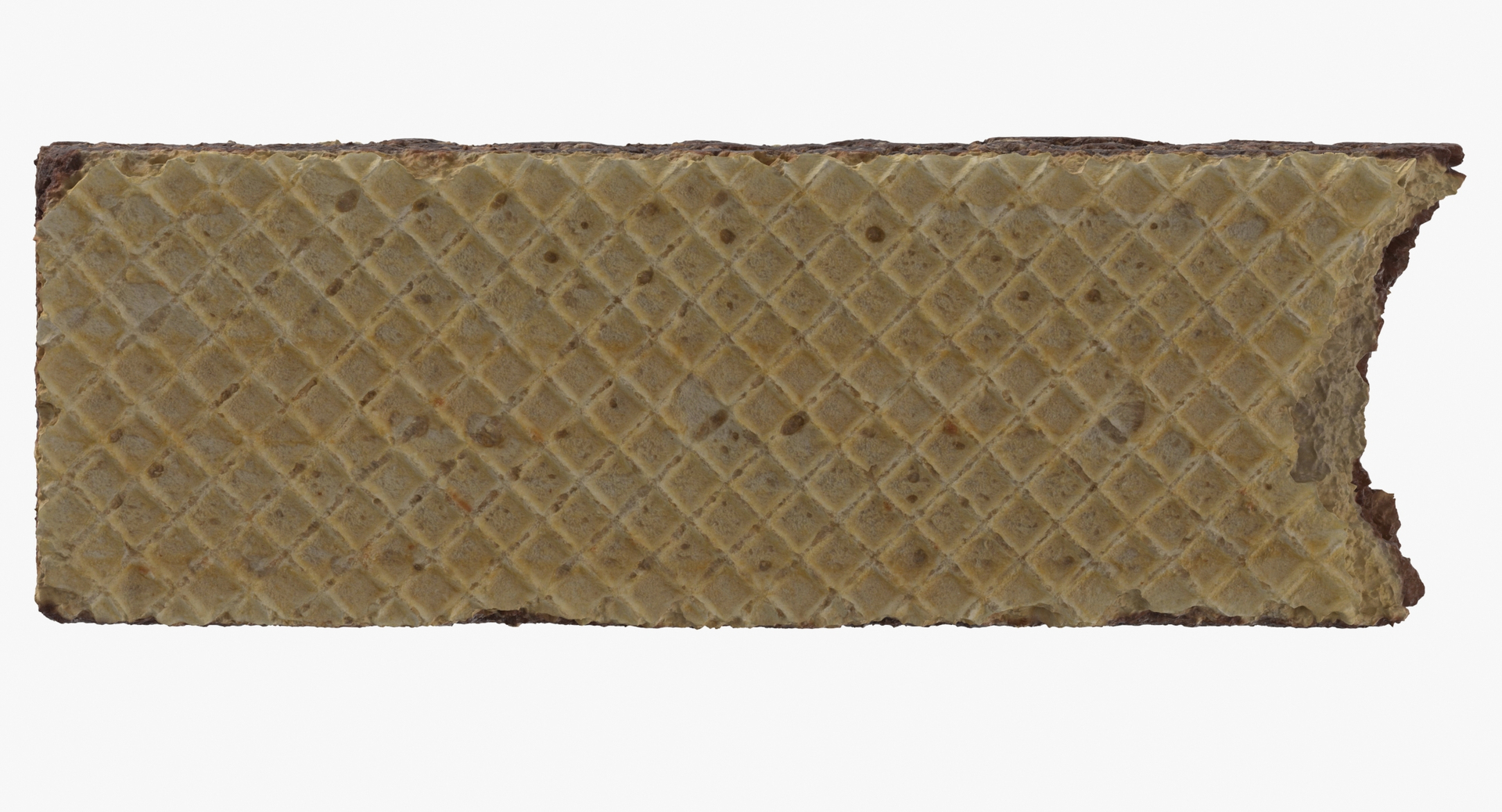 Ordinary Wafer 01 Bitten Model - TurboSquid 1645180