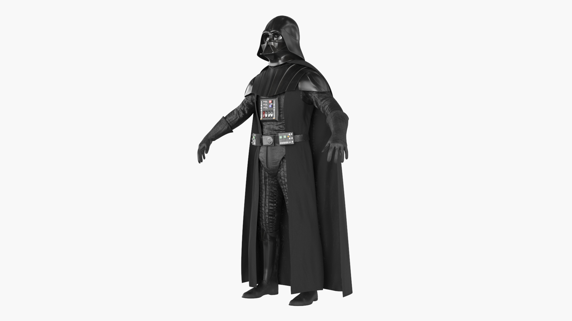 3D Model Star Wars Darth Vader Rigged - TurboSquid 2513653