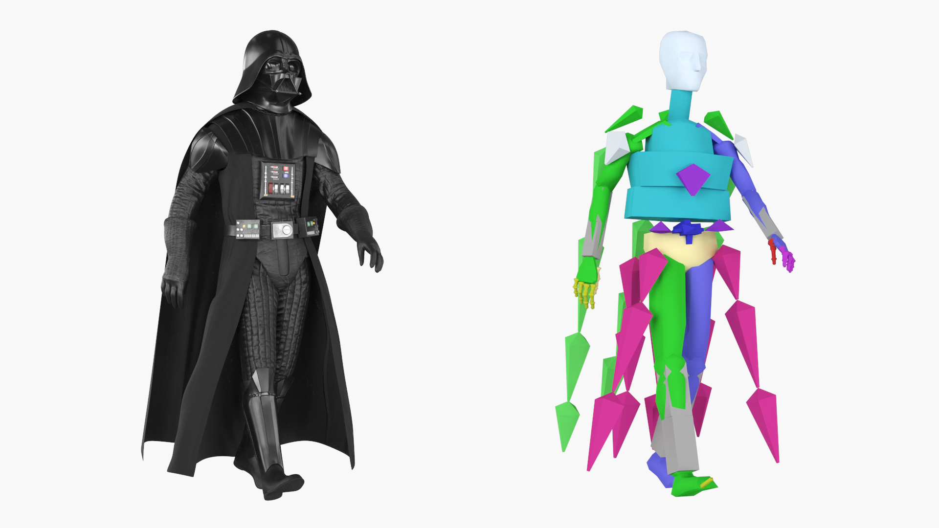 3D Model Star Wars Darth Vader Rigged - TurboSquid 2513653