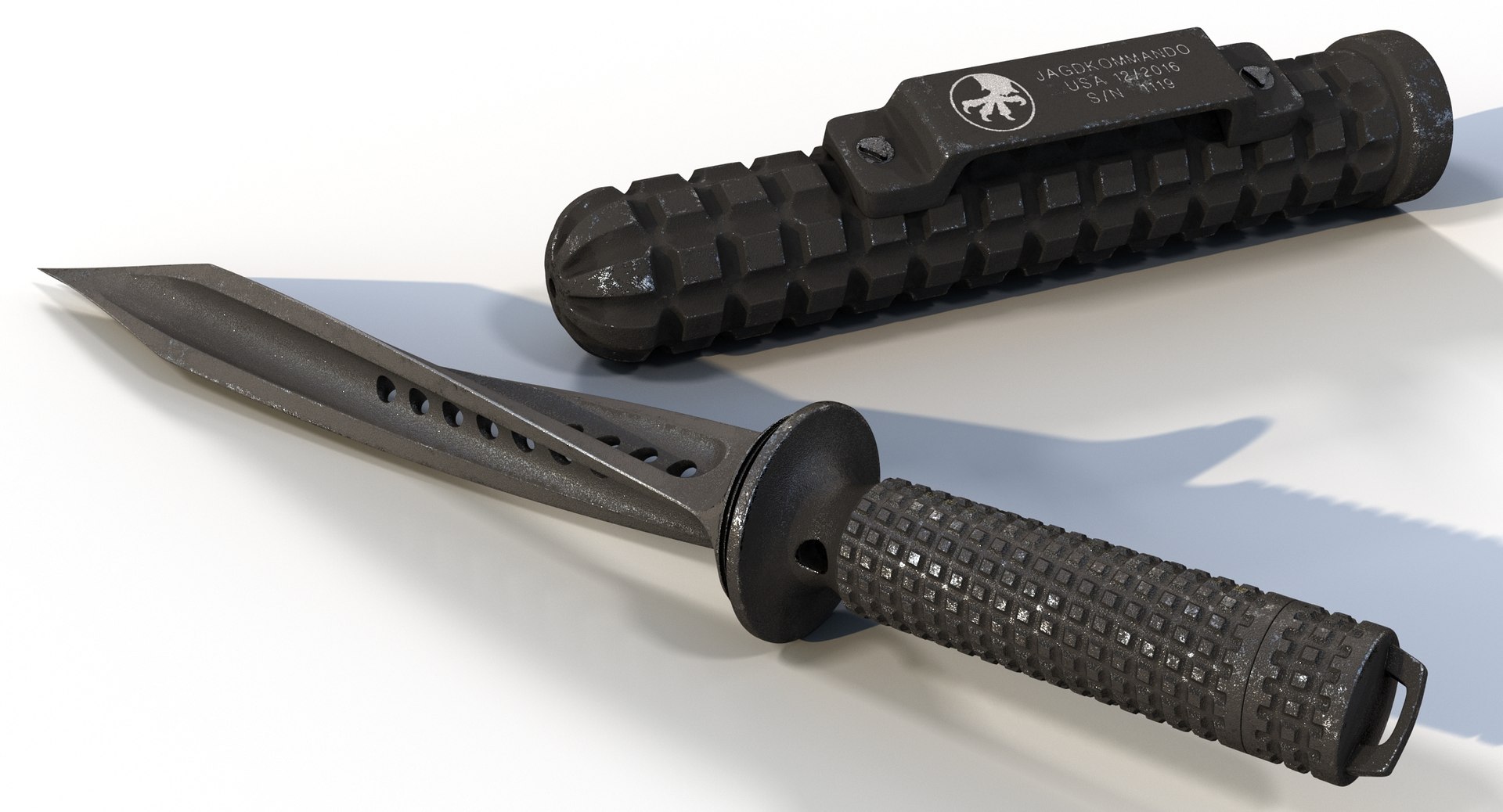 Knife Jagdkommando 3D Model - TurboSquid 1161226