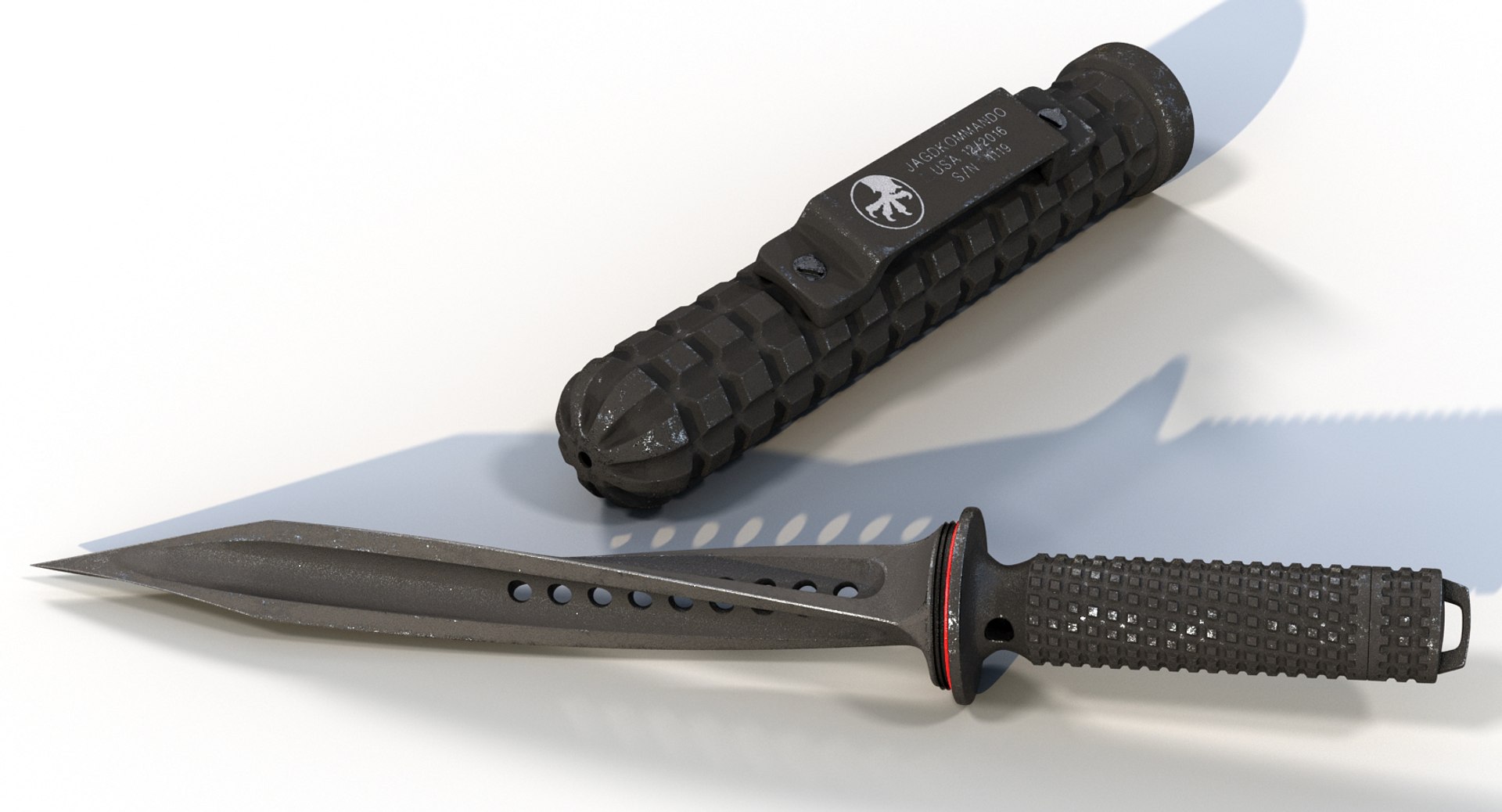 Knife Jagdkommando 3D Model - TurboSquid 1161226