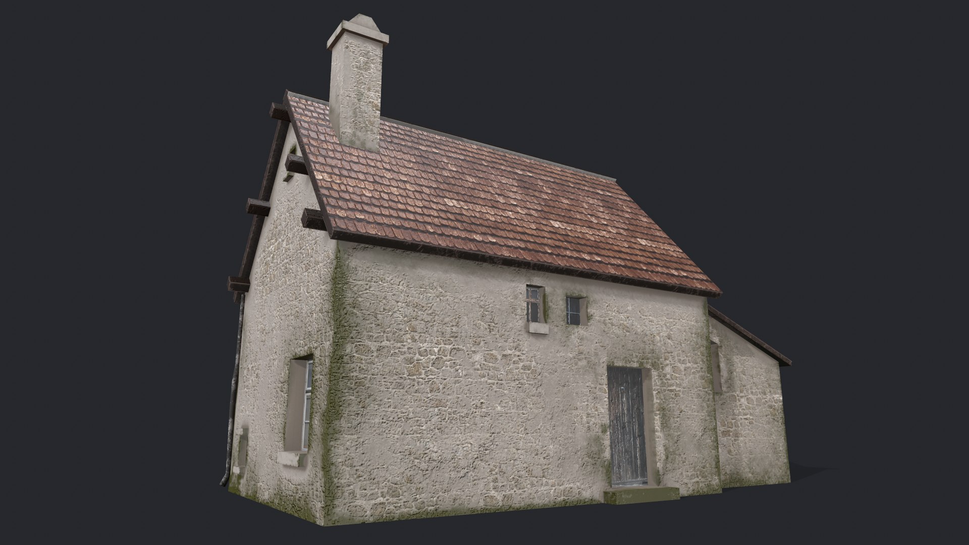 Ww2 French Village 3D Model - TurboSquid 1633198