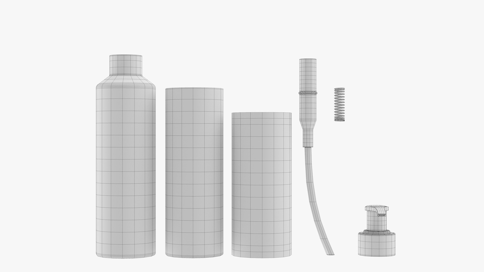 3D Model Pump Bottle - TurboSquid 2102490