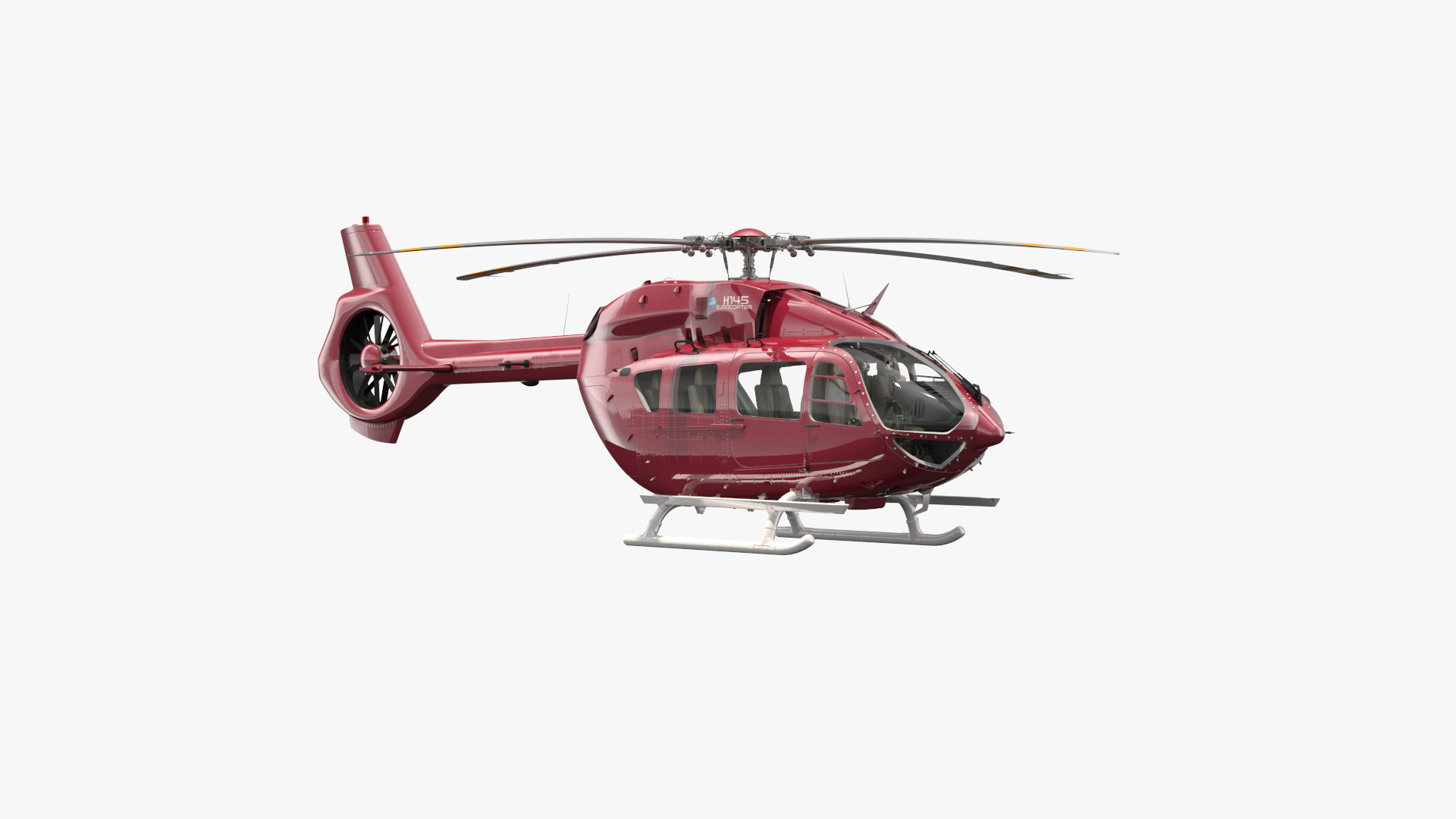Eurocopter H145 Helicopter Rigged 3D Model - TurboSquid 2366162
