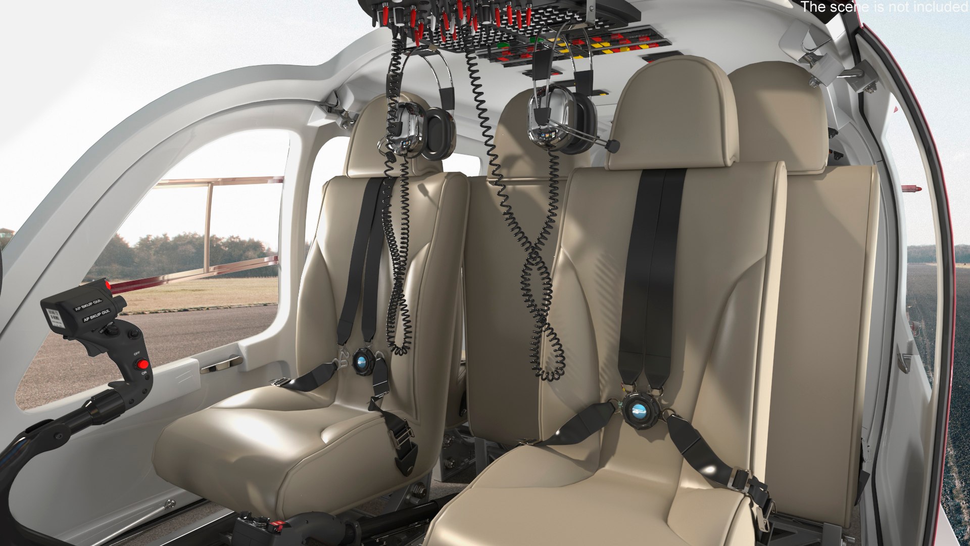 Eurocopter H145 Helicopter Rigged 3D Model - TurboSquid 2366162