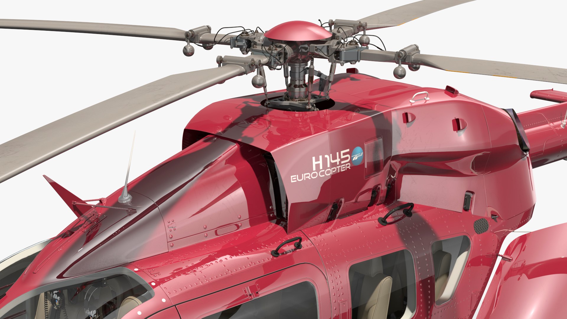 Eurocopter H145 Helicopter Rigged 3D Model - TurboSquid 2366162