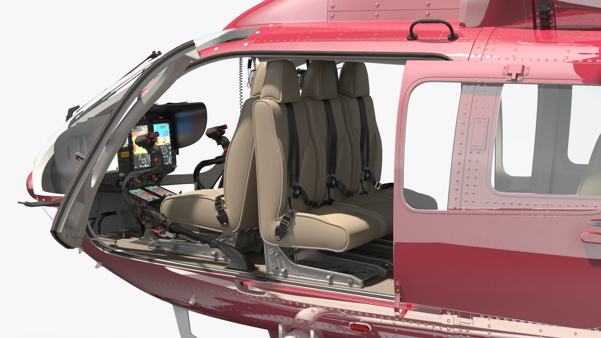 Eurocopter H145 Helicopter Rigged 3D Model - TurboSquid 2366162