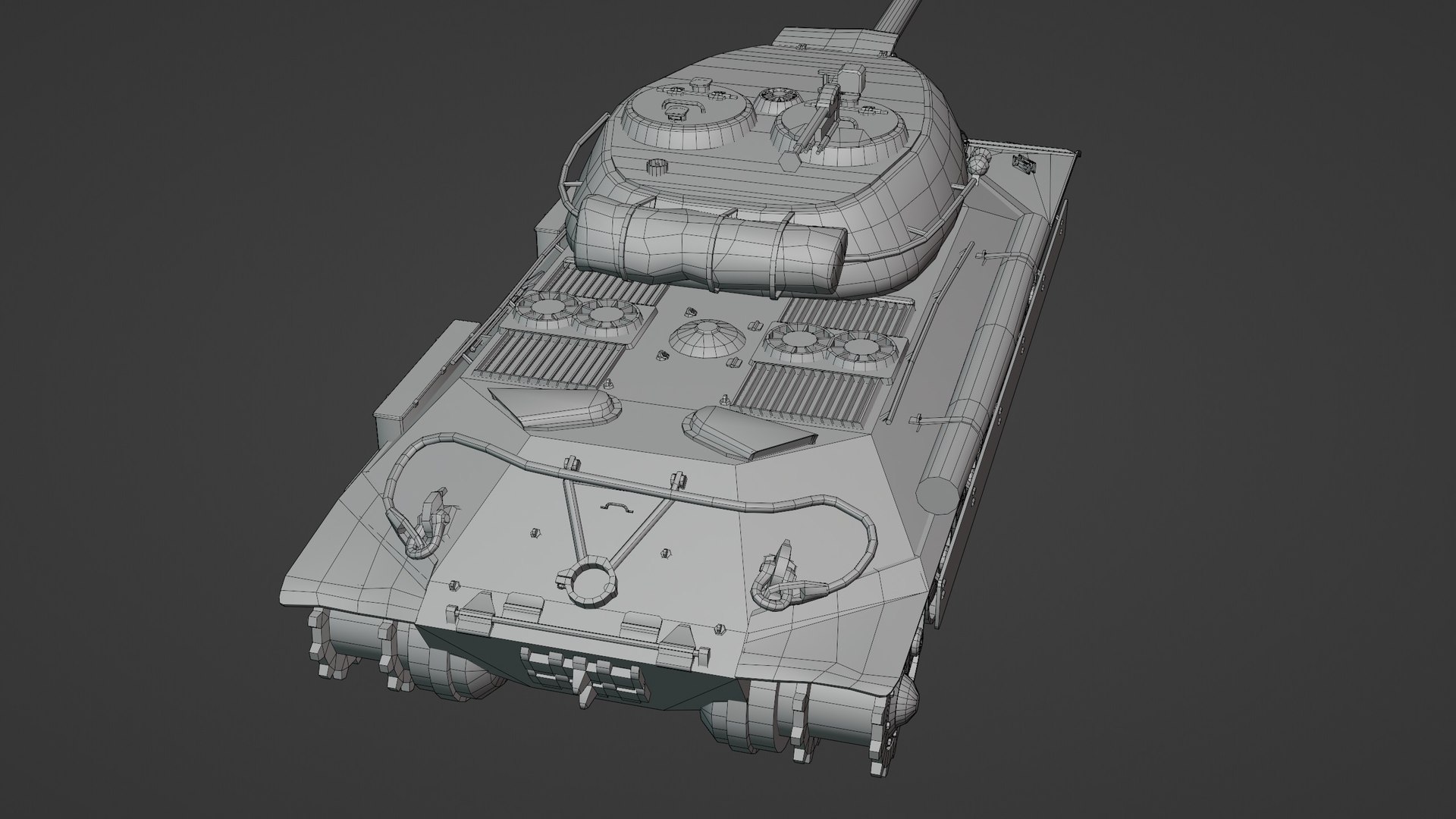 IS - 6 3D model - TurboSquid 1839321