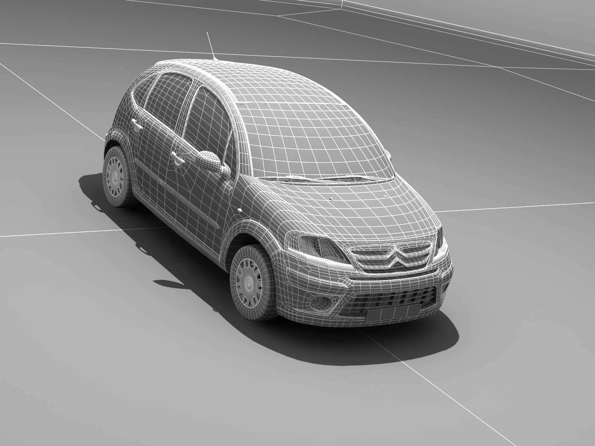Citroen C3 3D - TurboSquid 1730491