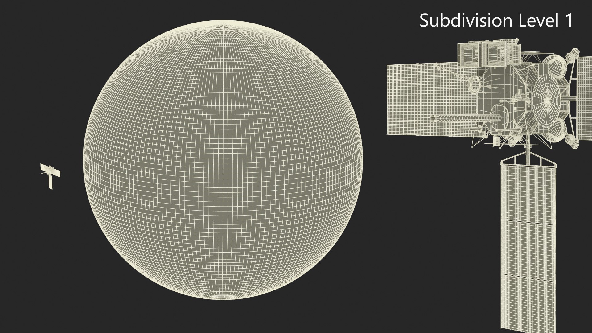 Mars Geostationary Operational Satellite Orbiting 3D Model - TurboSquid ...