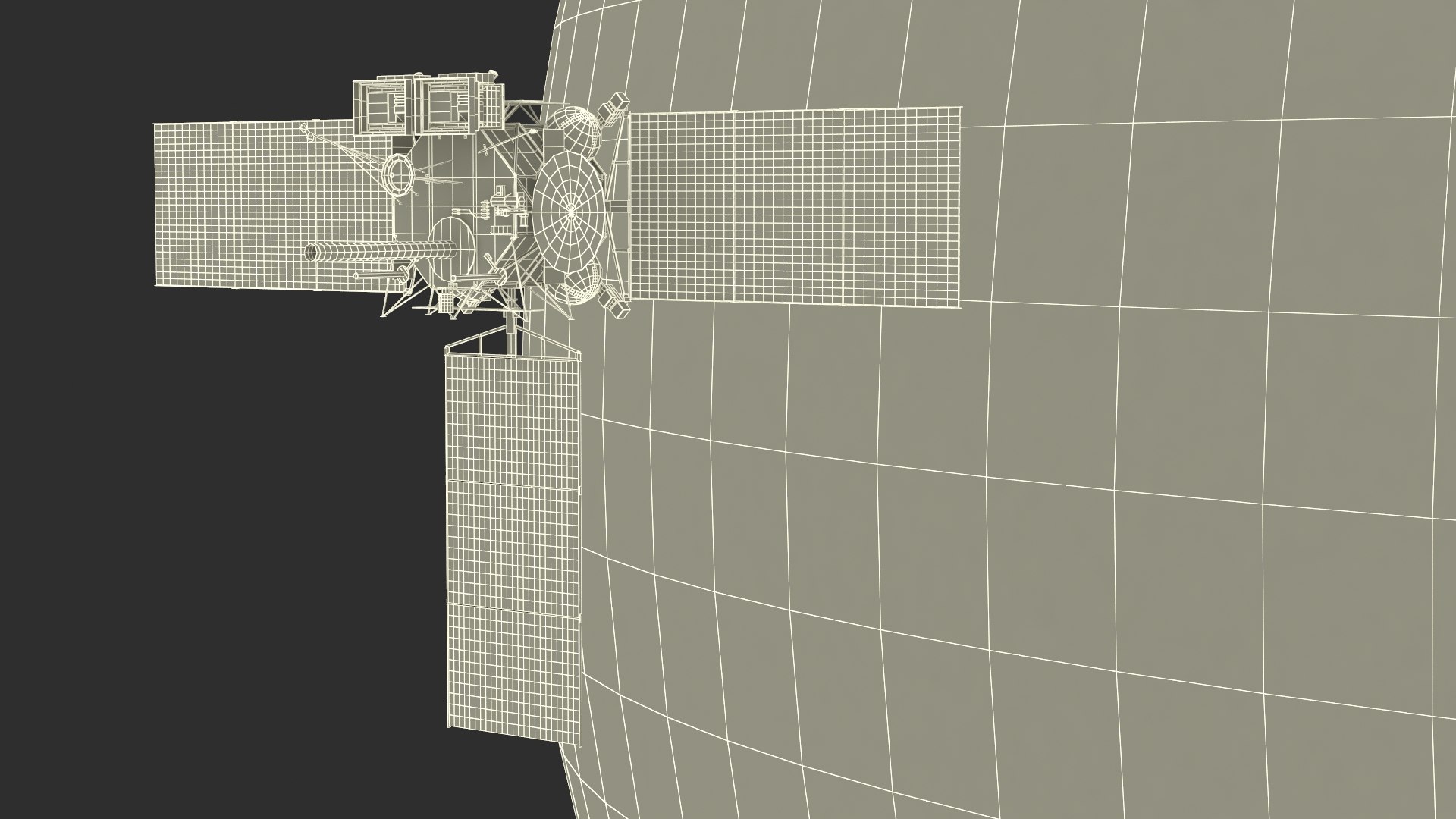 Mars Geostationary Operational Satellite Orbiting 3D Model - TurboSquid ...