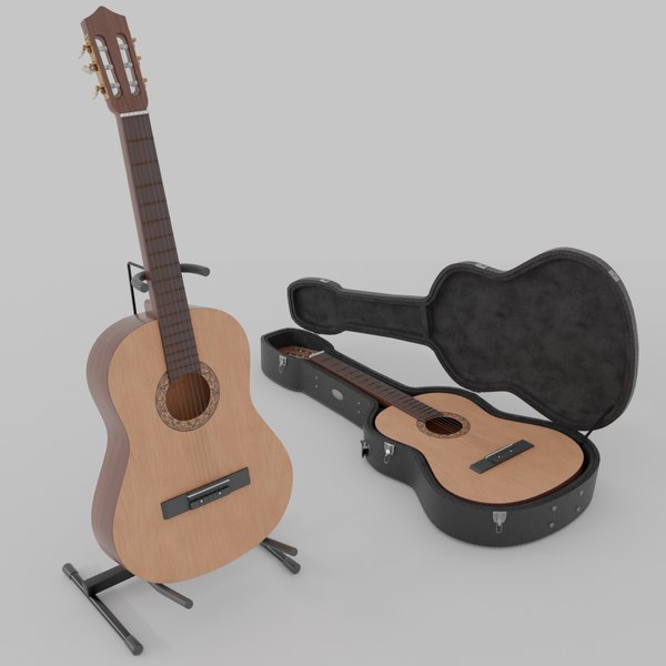 Acoustic Guitar STL Models for Download | TurboSquid
