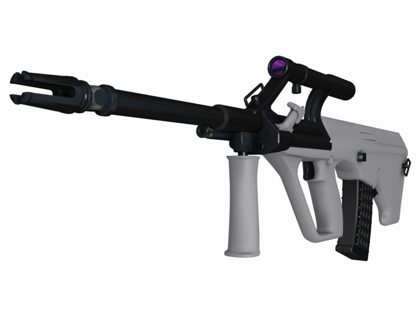 Aug Rifles 3d Model