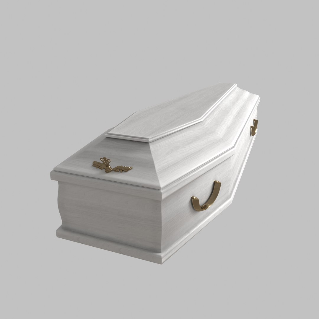 3D Coffin Wooden - TurboSquid 1708330