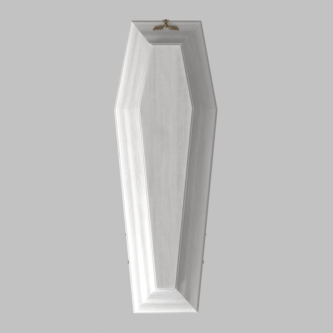 3D Coffin Wooden - TurboSquid 1708330
