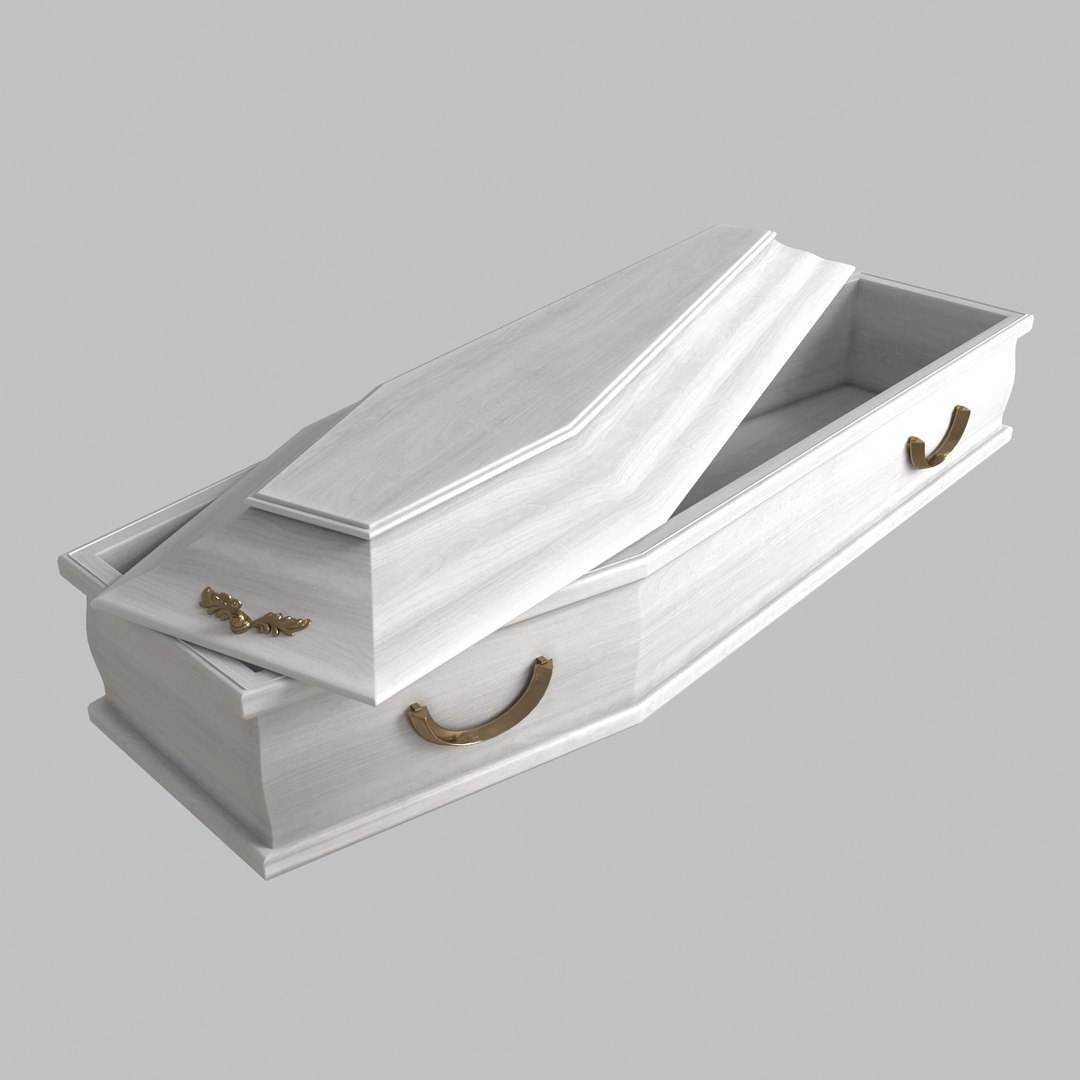 3D Coffin Wooden - TurboSquid 1708330