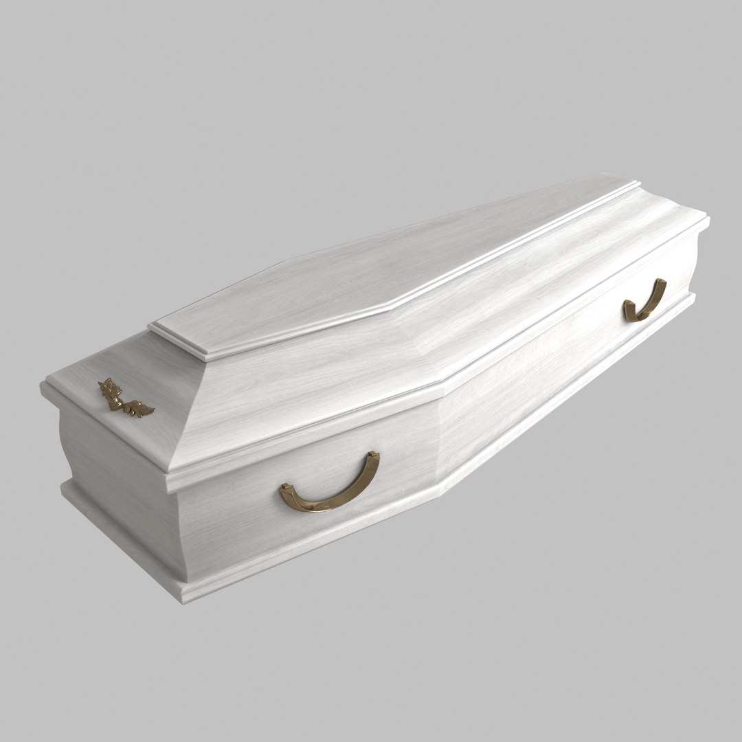 3D Coffin Wooden - TurboSquid 1708330
