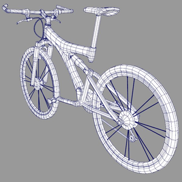 mountain bike obj