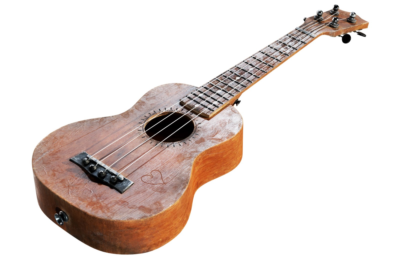 Ukulele guitar 3D - TurboSquid 1803470