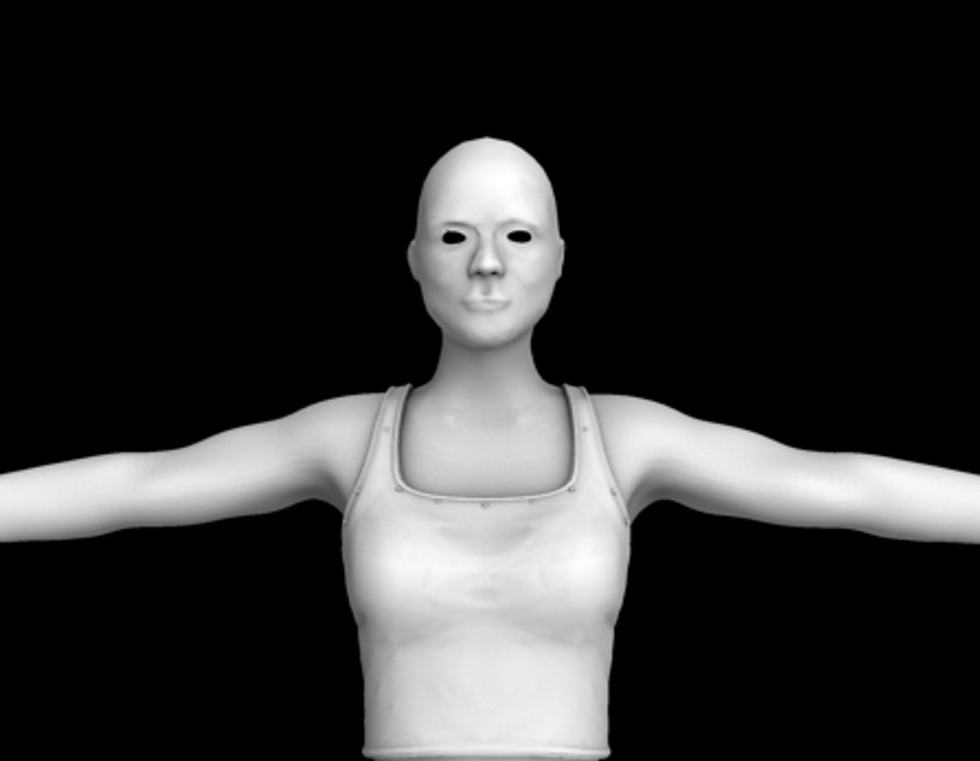 3ds Max Hiper Modern Woman