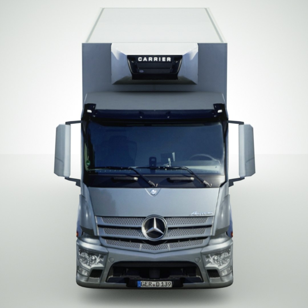 3d Mercedes-benz Antos 2013