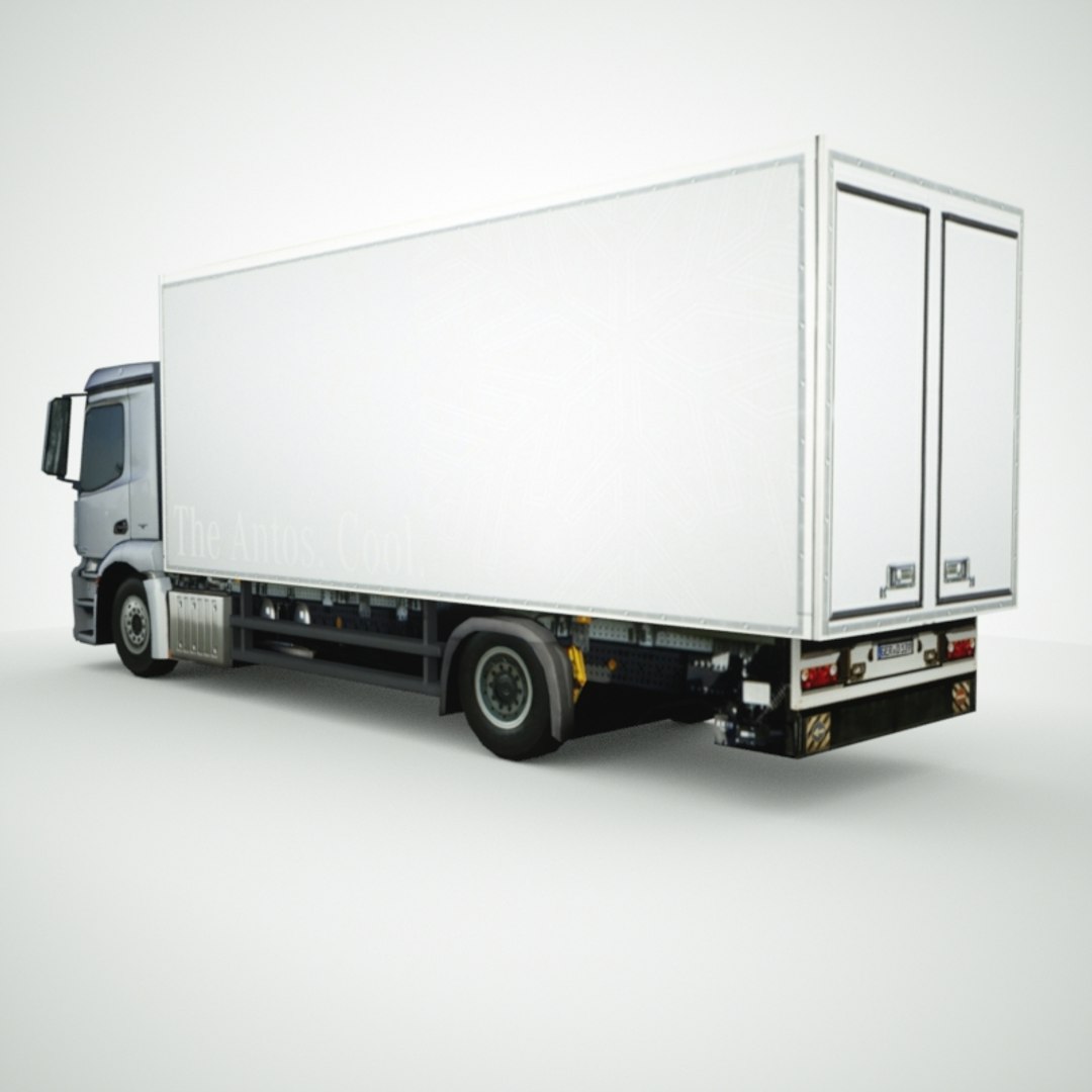 3d Mercedes-benz Antos 2013