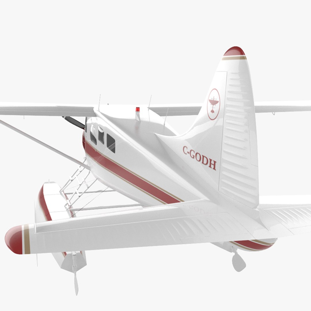 3D De Havilland Canada DHC-2 Beaver - TurboSquid 1799787
