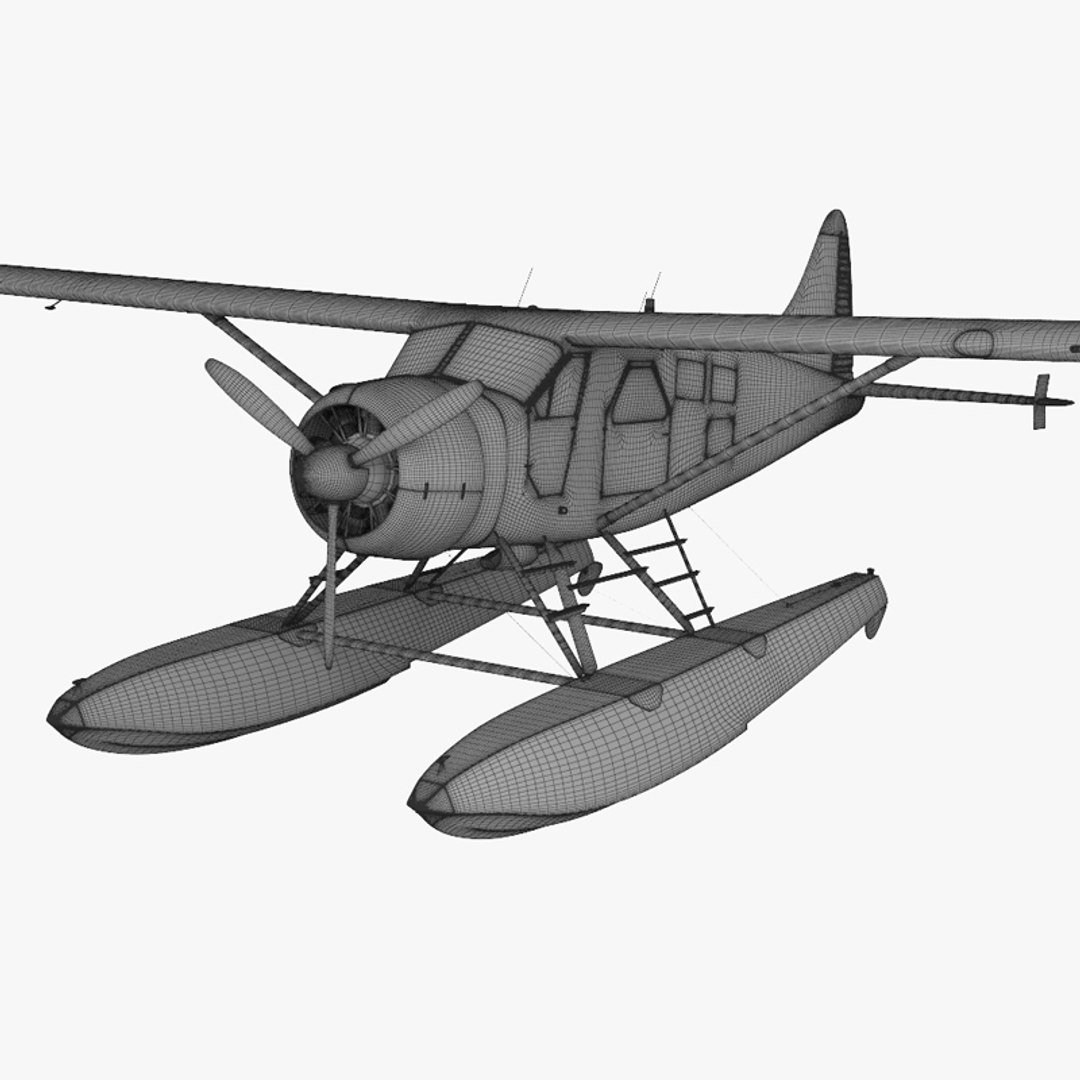 3D De Havilland Canada DHC-2 Beaver - TurboSquid 1799787