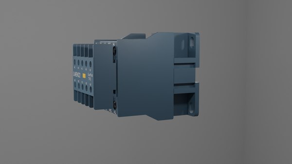 Siemens Contactor 3D model - TurboSquid 1922796