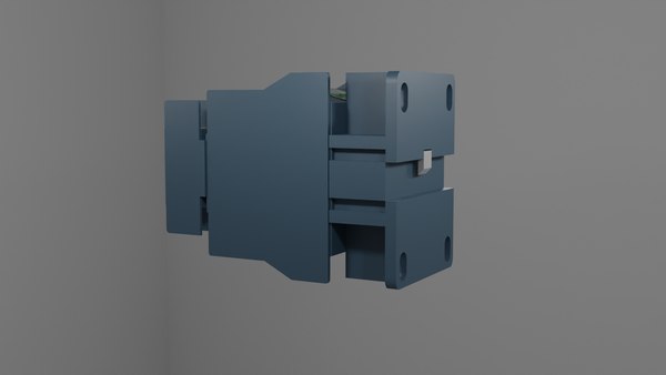 Siemens Contactor 3D model - TurboSquid 1922796