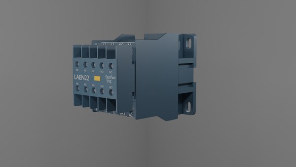 Siemens Contactor 3D model - TurboSquid 1922796