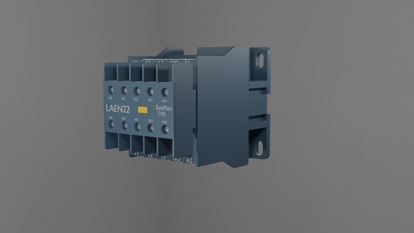 Siemens Contactor 3D model - TurboSquid 1922796