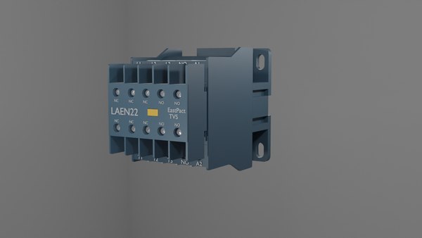 Siemens Contactor 3D model - TurboSquid 1922796