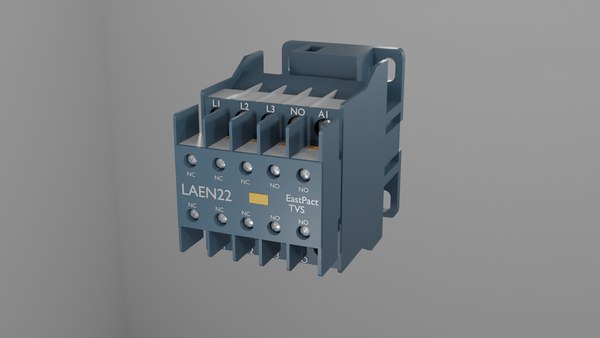 Siemens Contactor 3D model - TurboSquid 1922796
