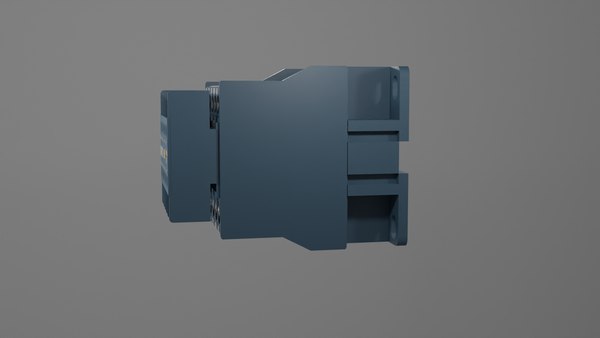 Siemens Contactor 3D model - TurboSquid 1922796