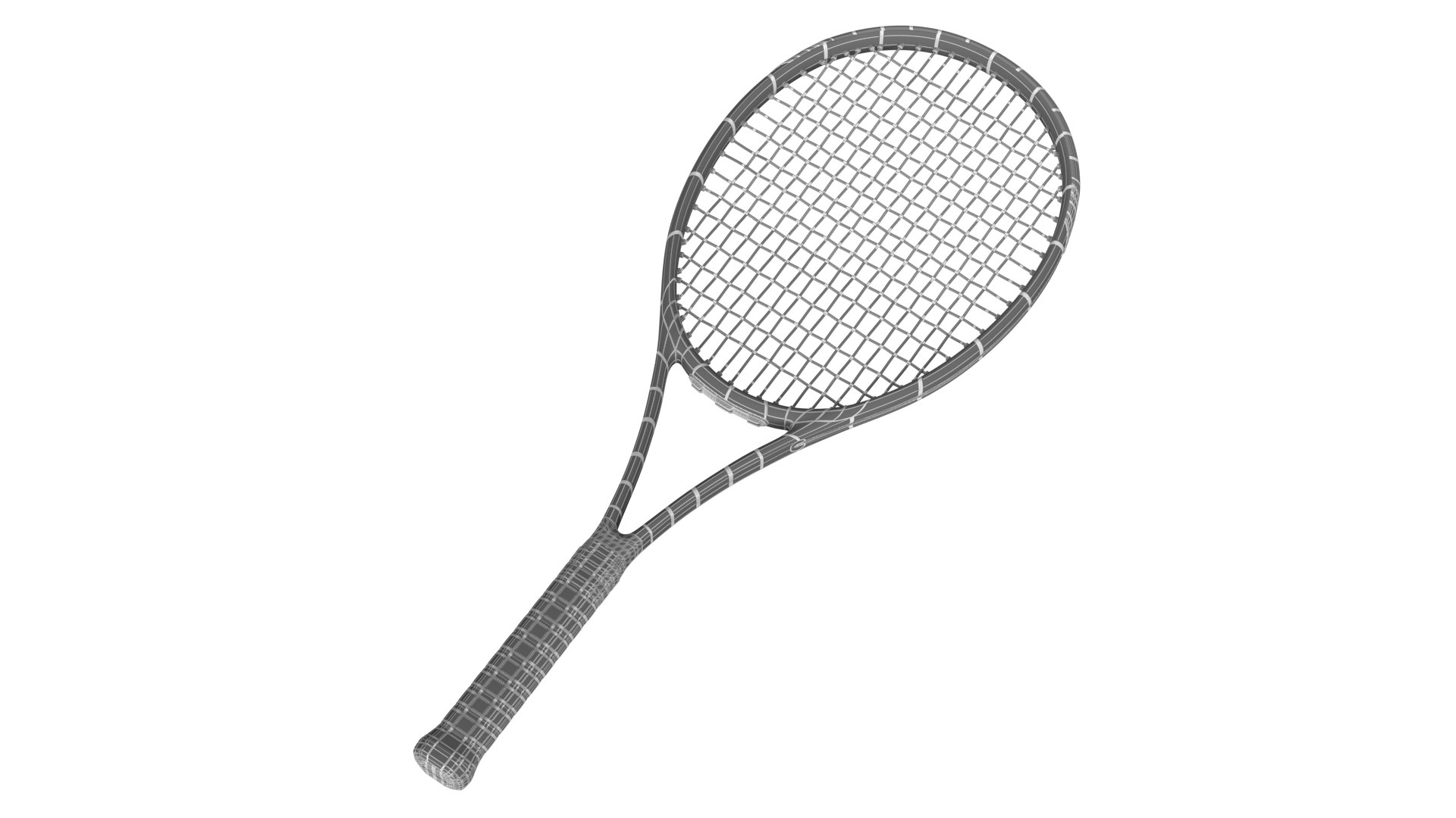 Tennis Racket 3D Model - TurboSquid 1822172