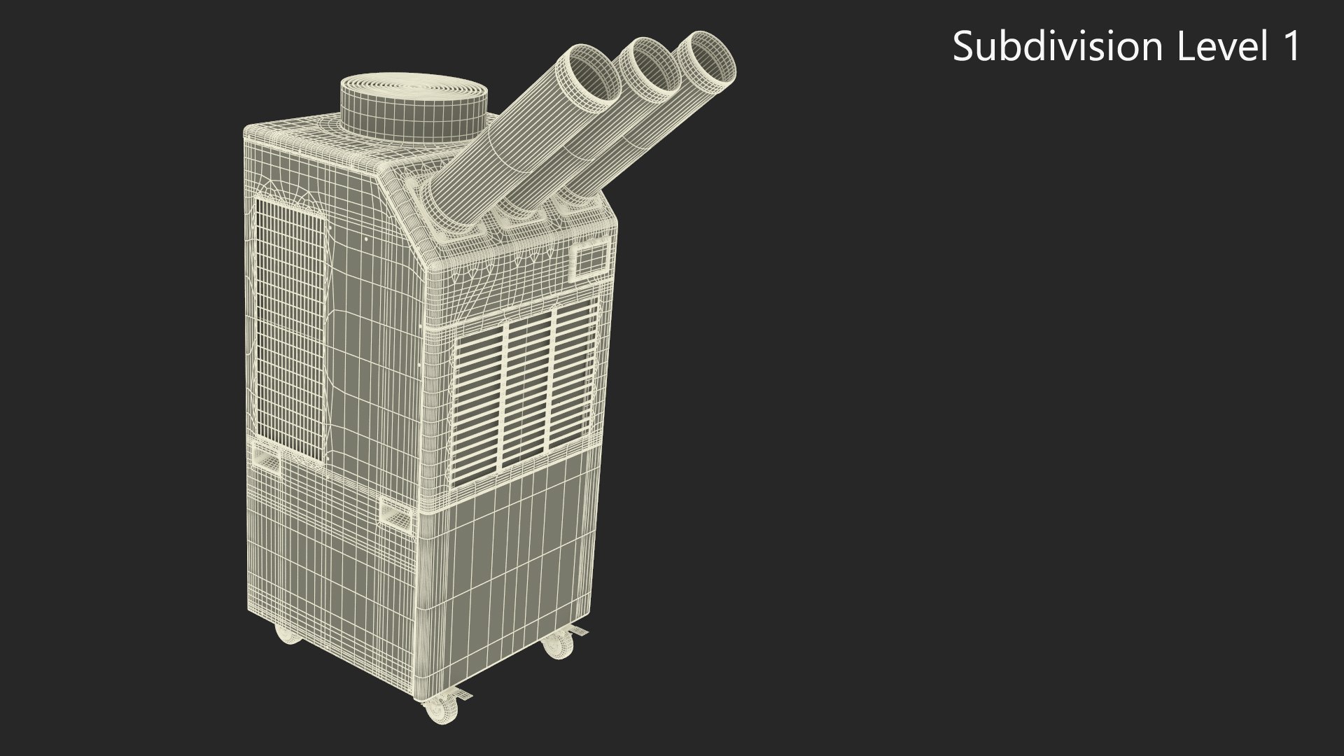 Point Air Conditioner With Automatic Control Mac 65 Model - TurboSquid ...