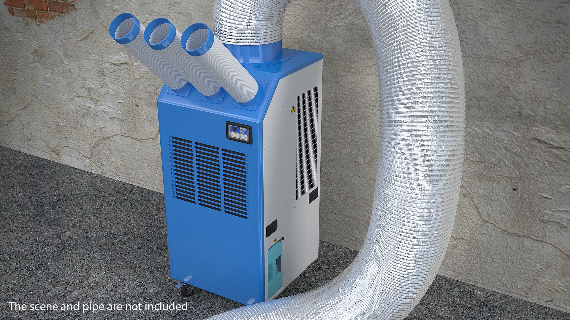 Point Air Conditioner With Automatic Control Mac 65 Model - TurboSquid ...