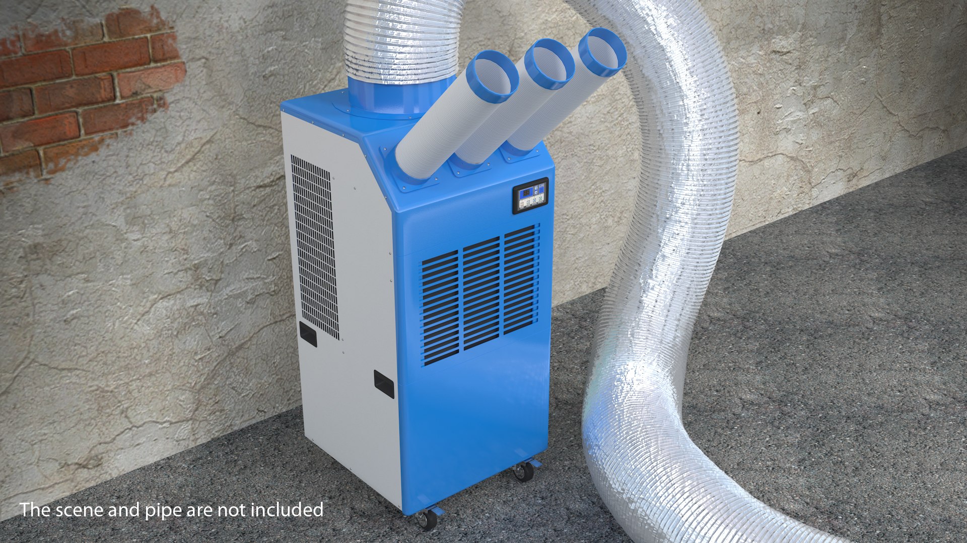 Point Air Conditioner With Automatic Control Mac 65 Model - TurboSquid ...