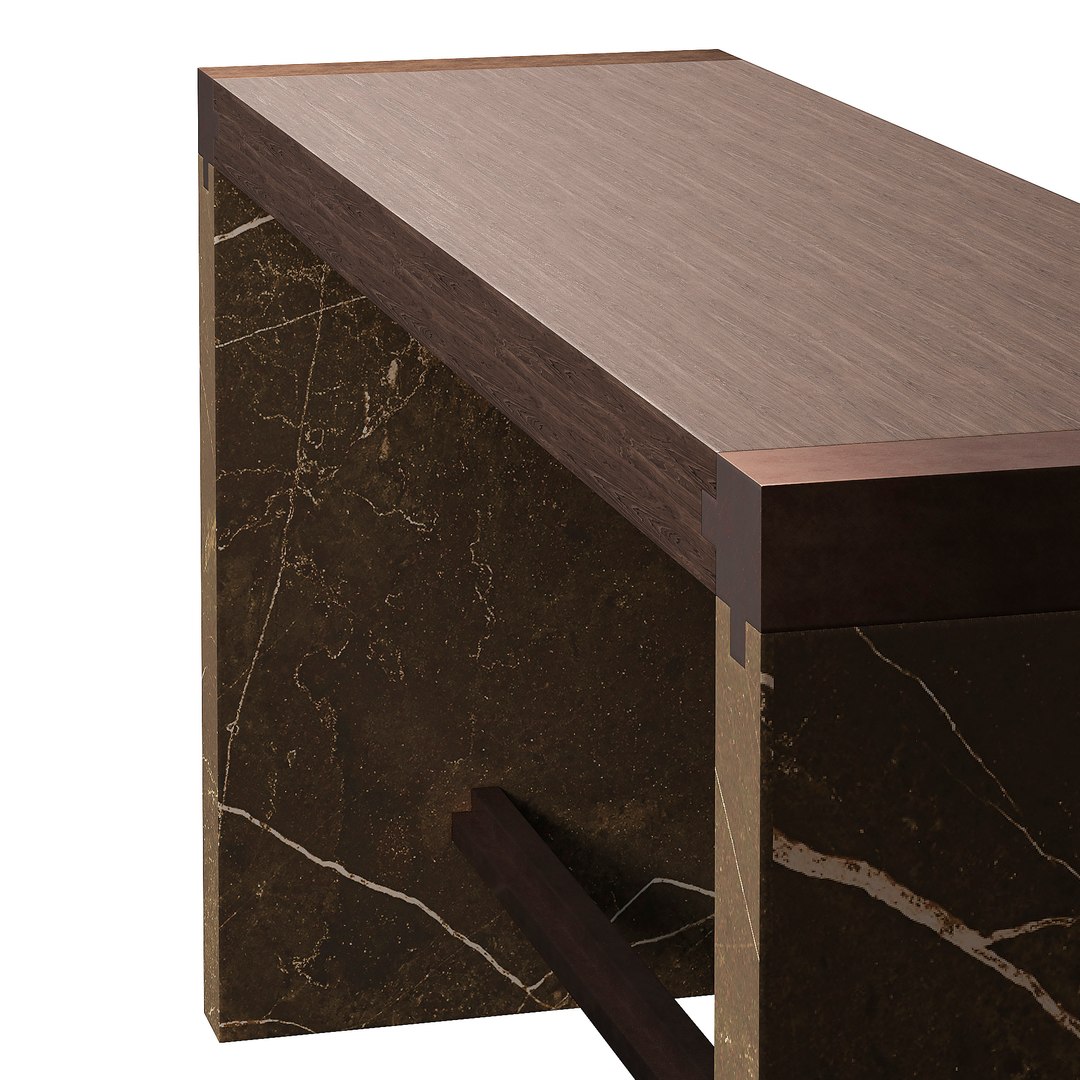 QUERINI CONSOLE By Baker Model - TurboSquid 1936787