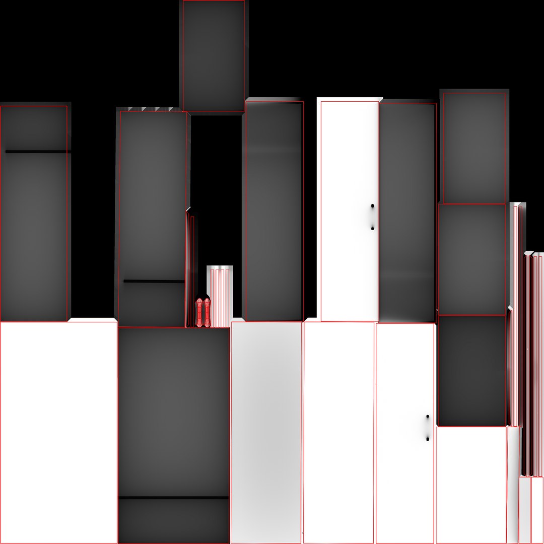 Wooden Cabinet 3D Model - TurboSquid 2392227