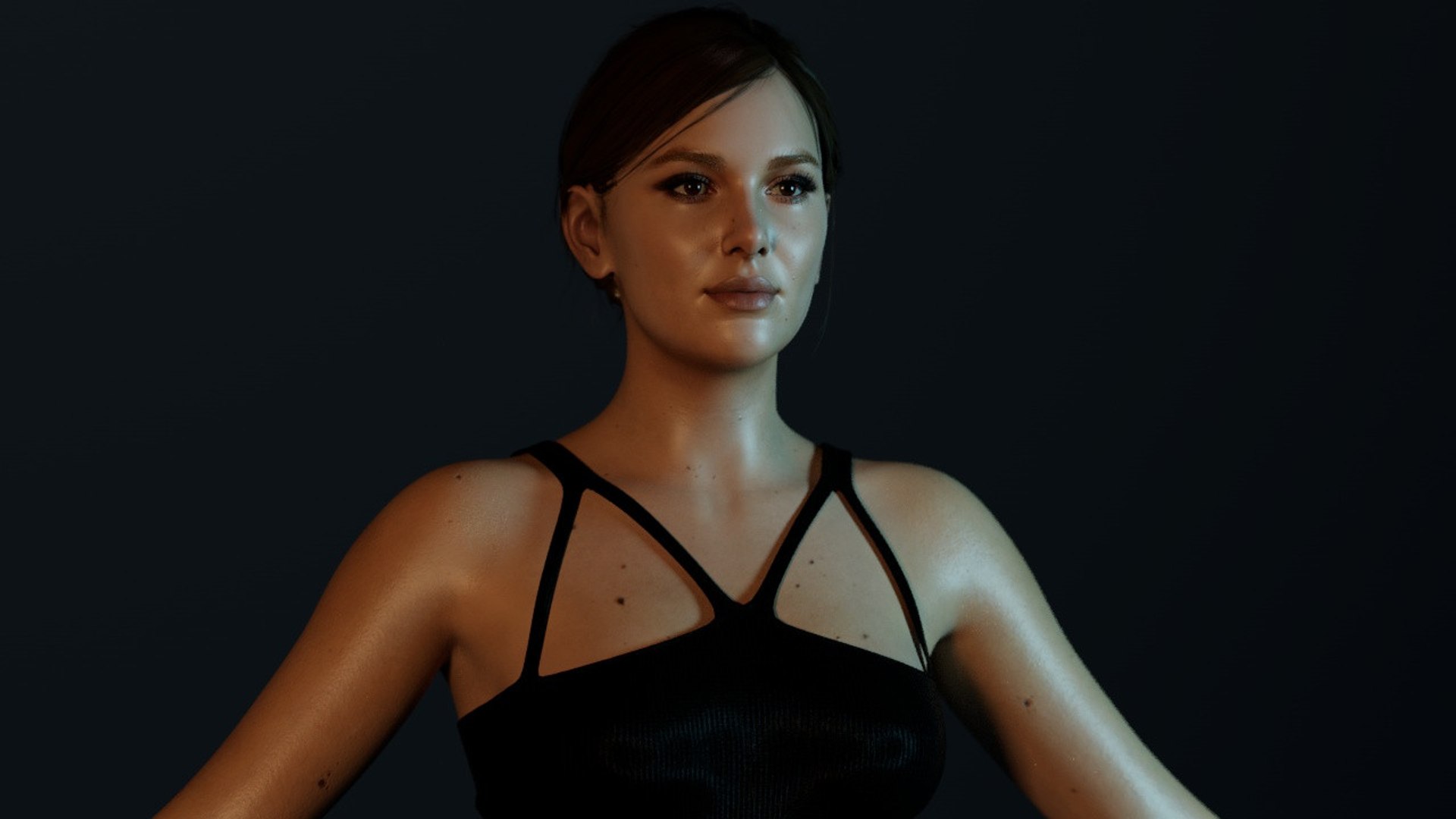 3D Millie Bobby Brown Model - TurboSquid 2383948