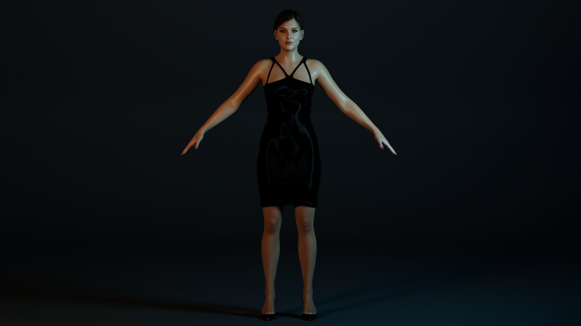 3D Millie Bobby Brown Model - TurboSquid 2383948