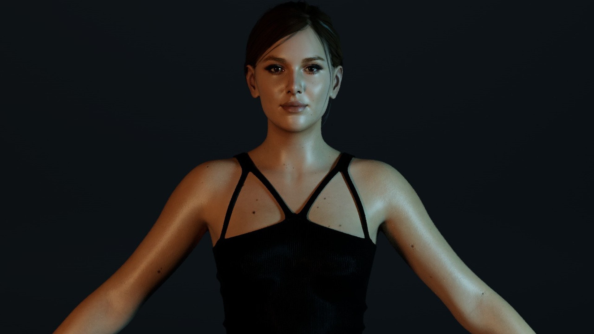 3D Millie Bobby Brown Model - TurboSquid 2383948