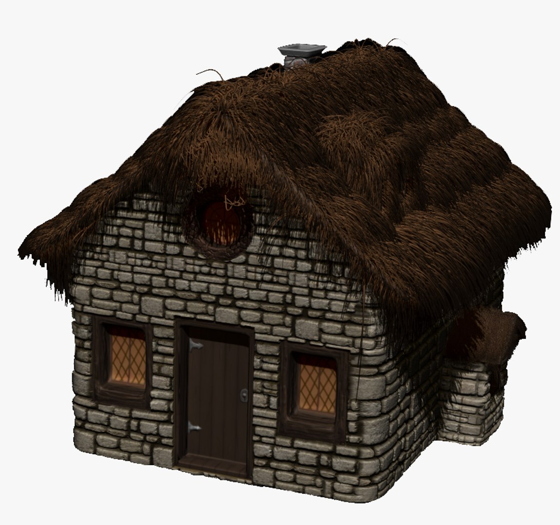 Zbrush House 3d Model