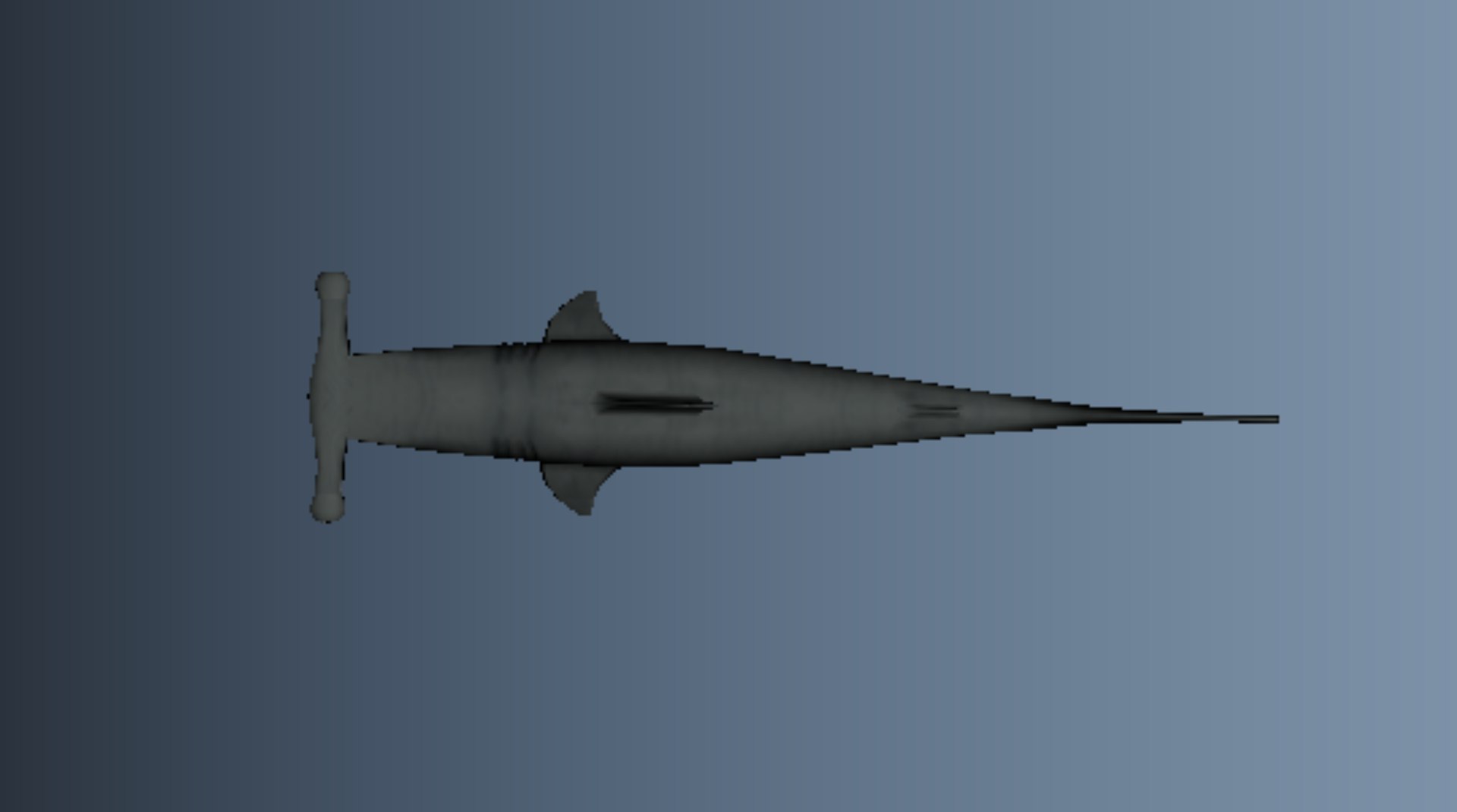 Simple Hammerhead Shark 3D Model - TurboSquid 2080431